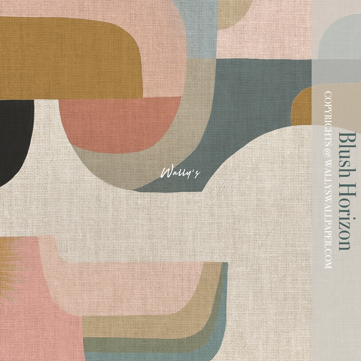 Blush Horizon – Wally's Wallpaper