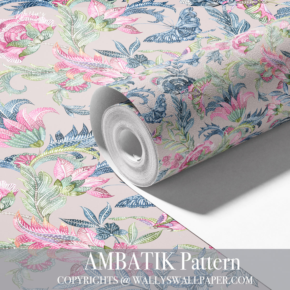 AMBATIK Pattern – Wally's Wallpaper