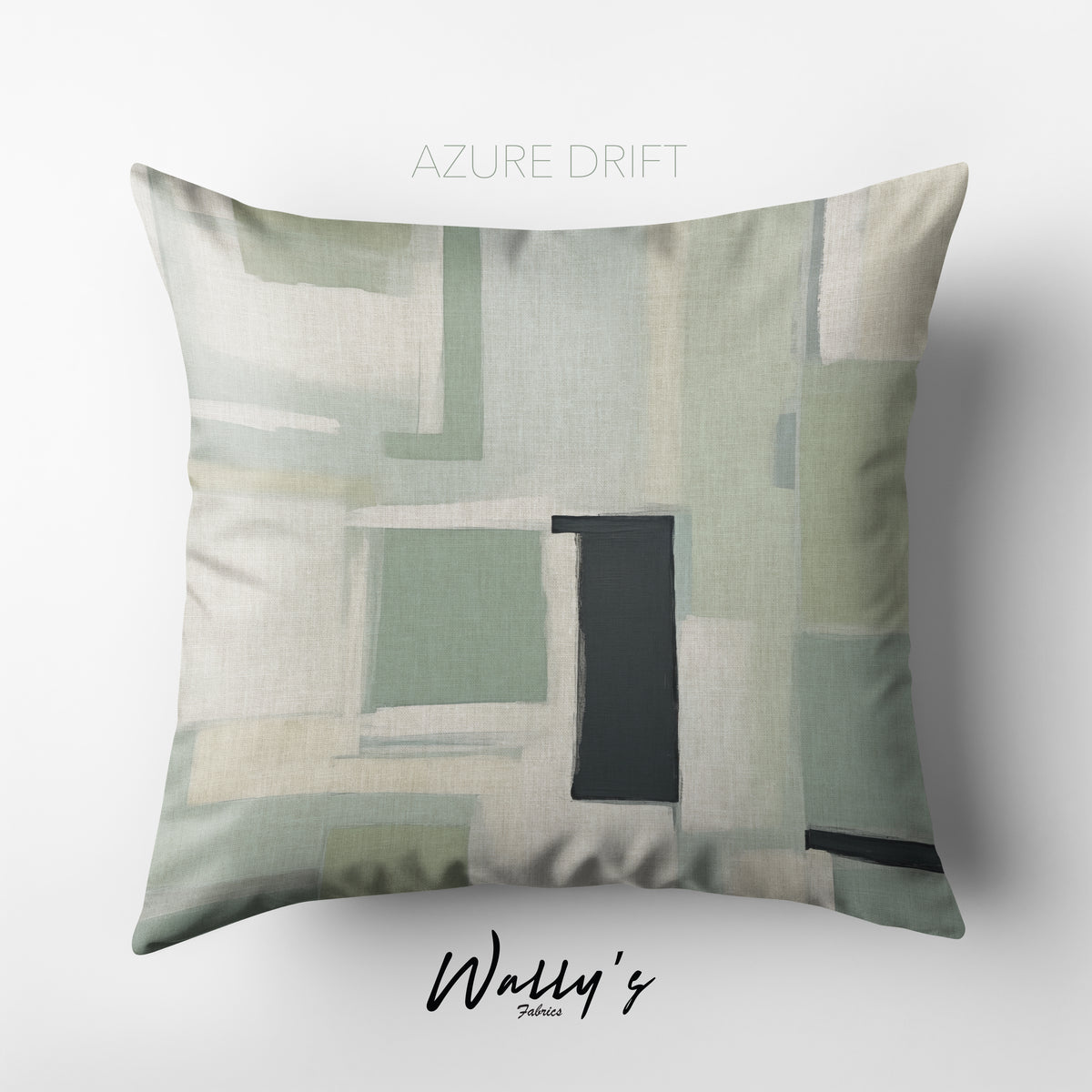 Azure Drift Cushion – Wally's Wallpaper