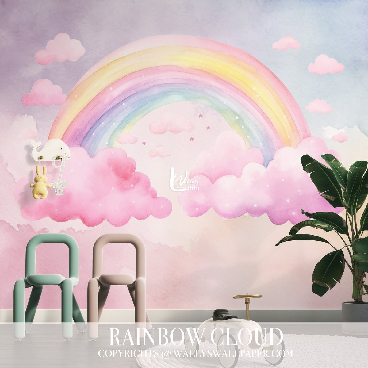 Rainbow Cloud – Wally's Wallpaper
