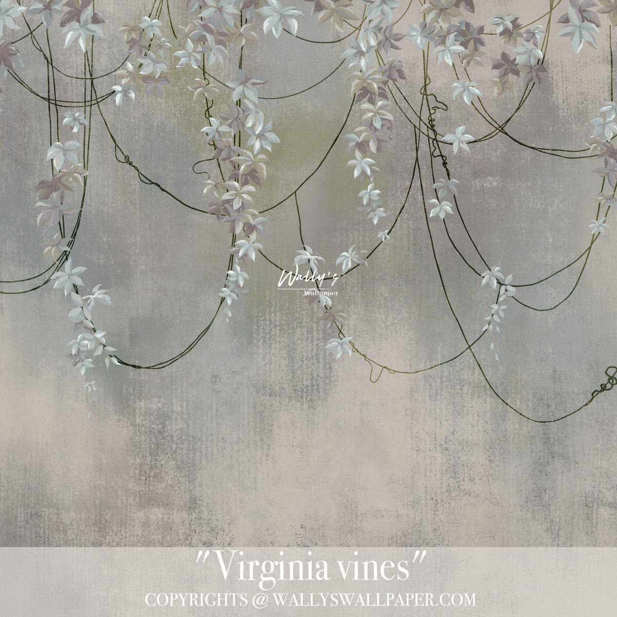 "Virginia vines" – Wally's Wallpaper