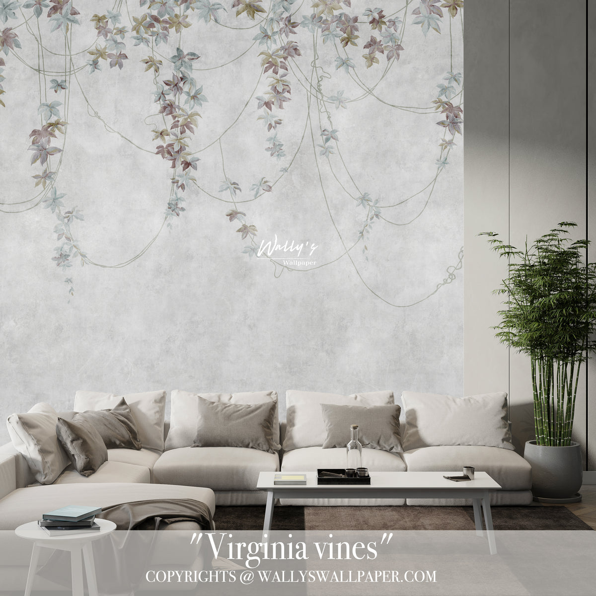 "Virginia vines" – Wally's Wallpaper