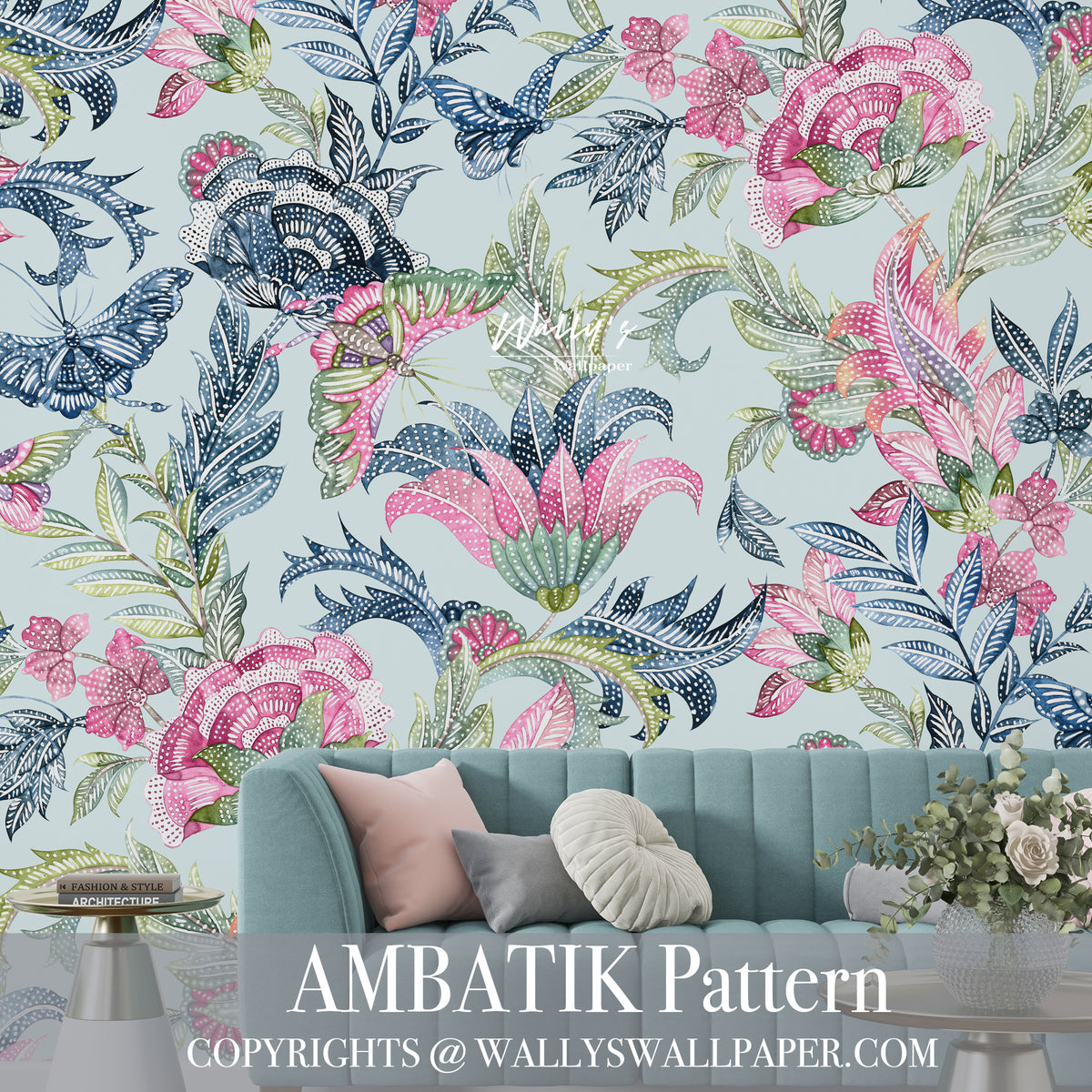 AMBATIK Pattern – Wally's Wallpaper