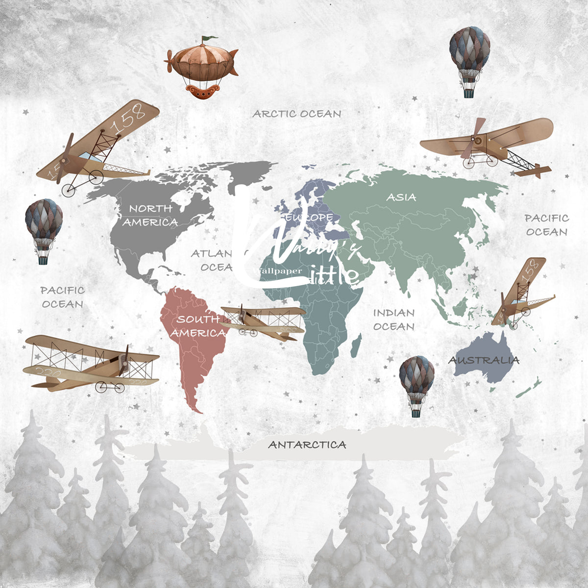 Rough Map – Wally's Wallpaper