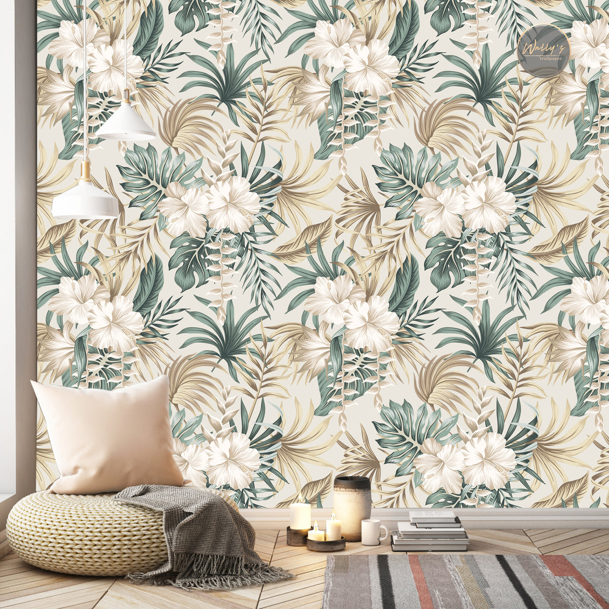 Tropical Flower – Wally's Wallpaper